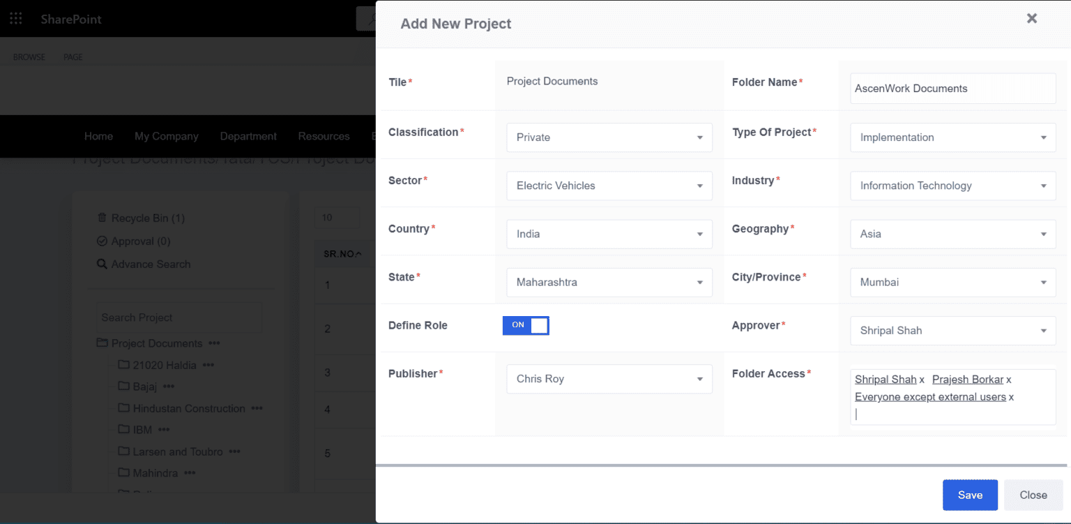 Document Management System - AscenWork Technologies
