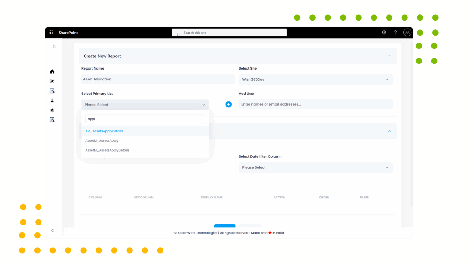 Best Custom Report Builder Software Company | WiZRR