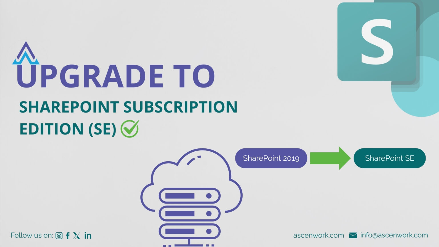 SharePoint Subscription Edition (SE) | Upgrade Before 2026